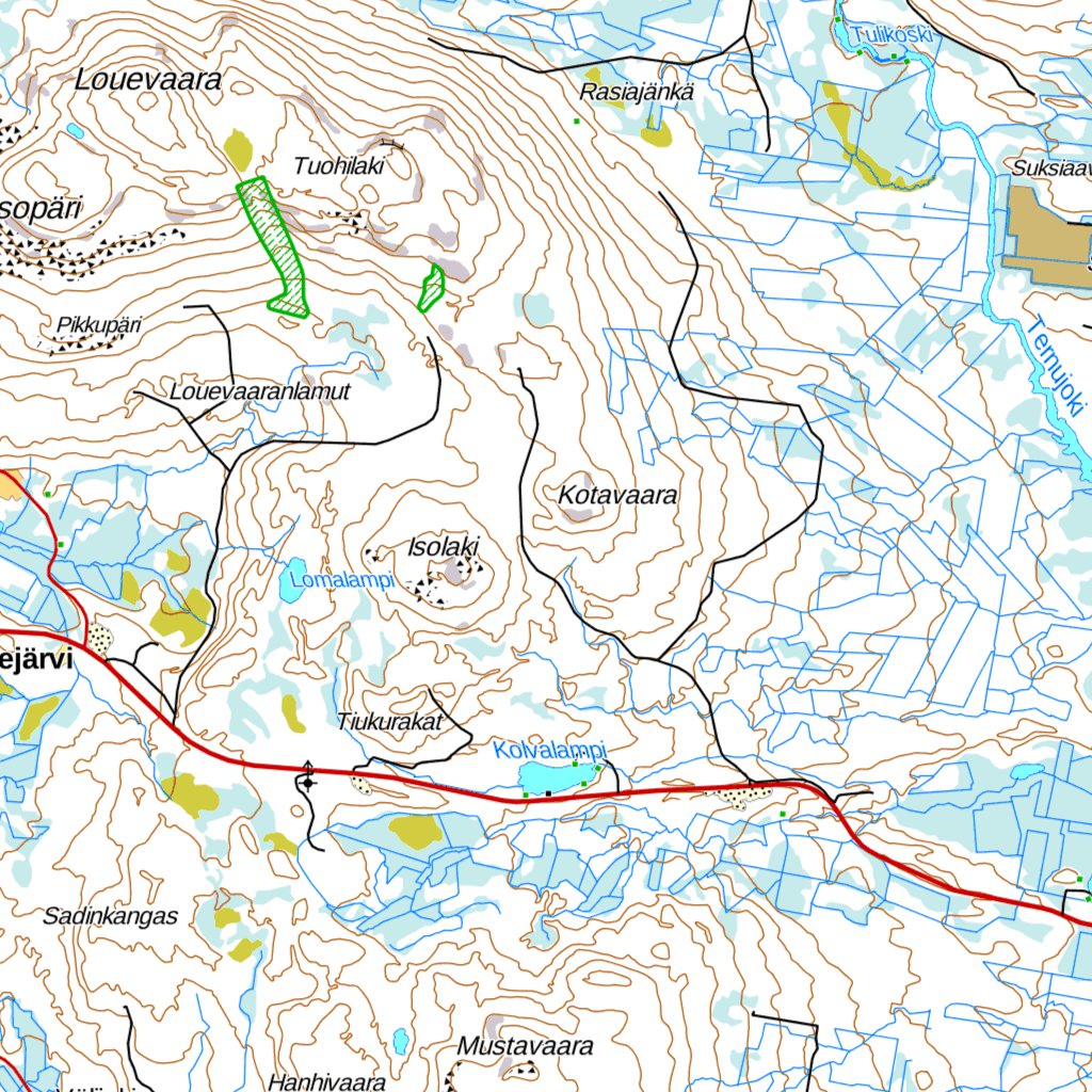 Finland 1:100k Map 6 by Paul Johnson - Offline Maps | Avenza Maps
