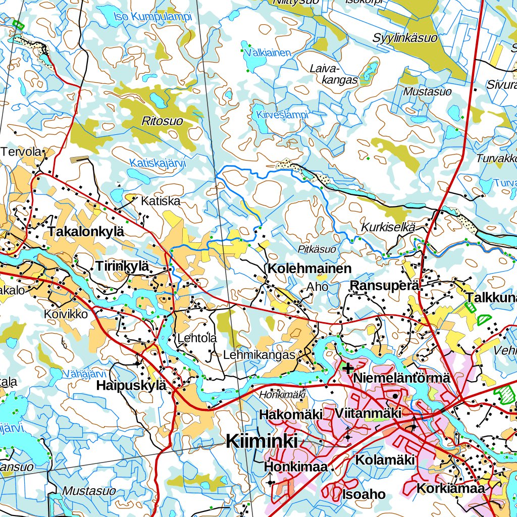 Finland 1:100k Map 8 by Paul Johnson - Offline Maps | Avenza Maps