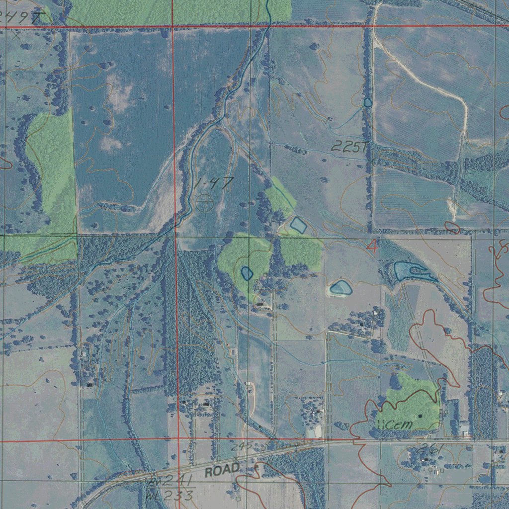 AL-MOUNT MEIGS: GeoChange 1978-2012 Map by Western Michigan University ...