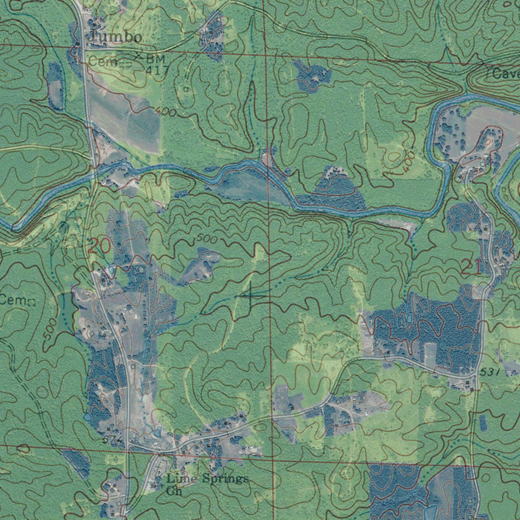 AL-LAY DAM: GeoChange 1967-2012 Map by Western Michigan University ...