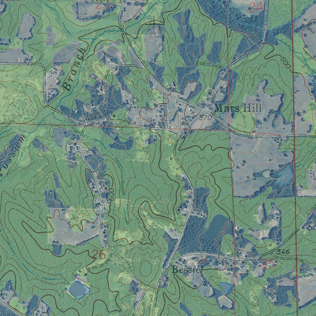 AL-JEMISON WEST: GeoChange 1967-2012 Map by Western Michigan University ...