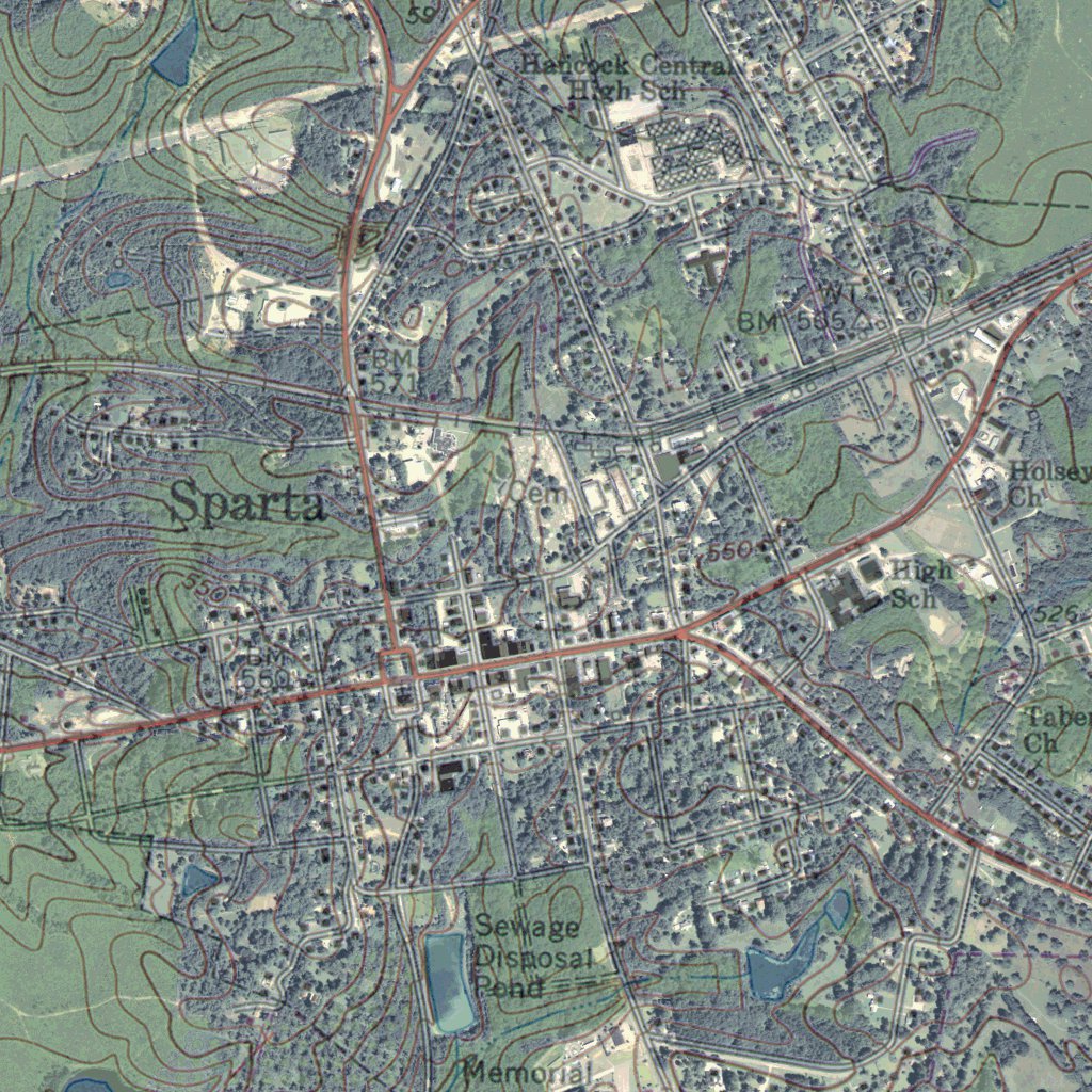 GA-SPARTA: GeoChange 1971-2010 Map by Western Michigan University ...