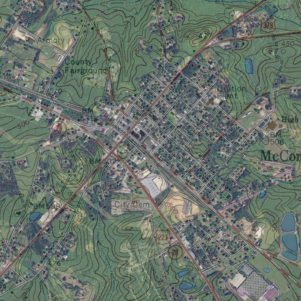 SC-MCCORMICK: GeoChange 1962-2011 Map by Western Michigan University ...