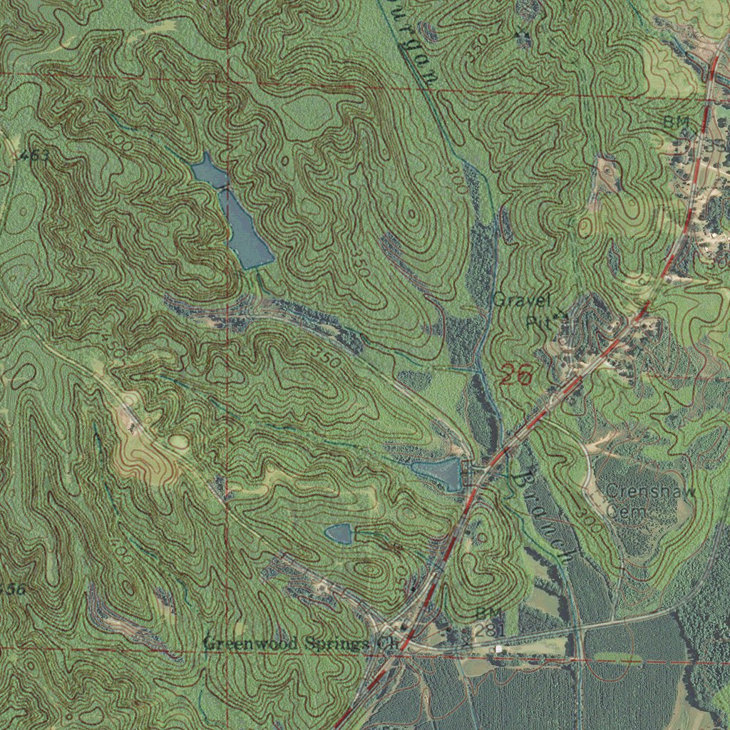 MS-GREENWOOD SPRINGS: GeoChange 1960-2012 Map by Western Michigan ...