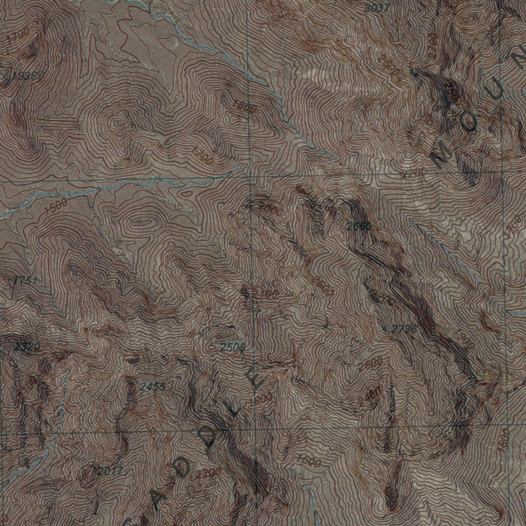 AZ-SADDLE MOUNTAIN: GeoChange 1956-2010 Map by Western Michigan ...