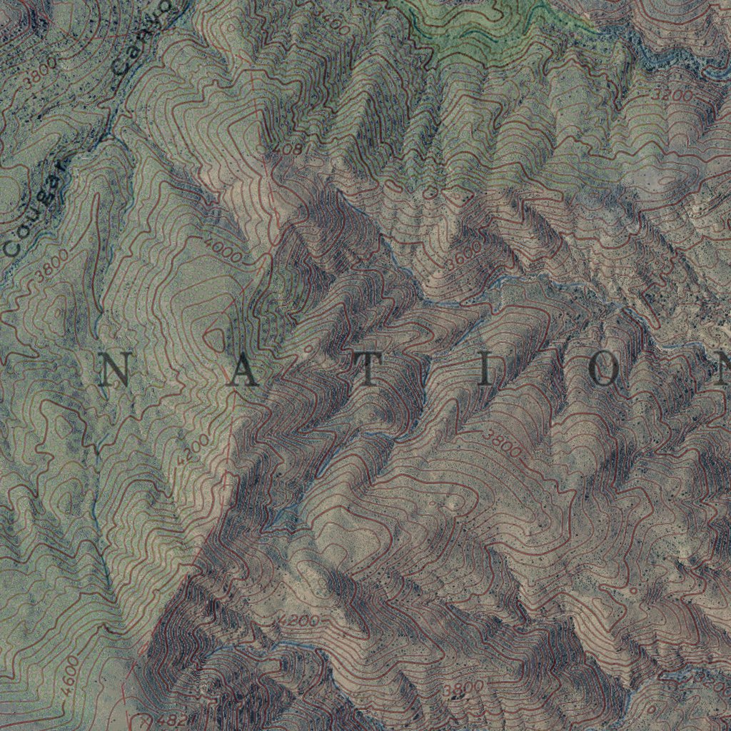 AZ-ROVER PEAK: GeoChange 1965-2010 Map by Western Michigan University ...