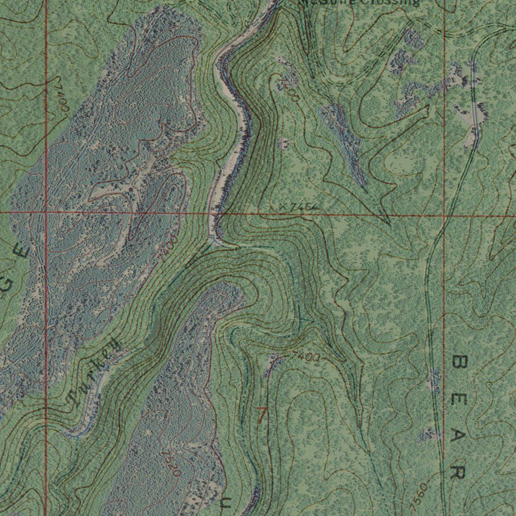 AZ-KNOLL LAKE: GeoChange 1965-2010 Map by Western Michigan University ...