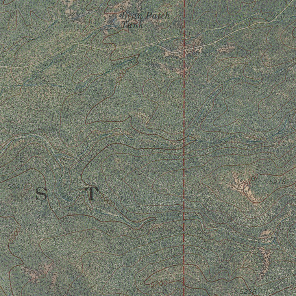 AZ-PAYSON NORTH: GeoChange 1965-2010 Map by Western Michigan University ...