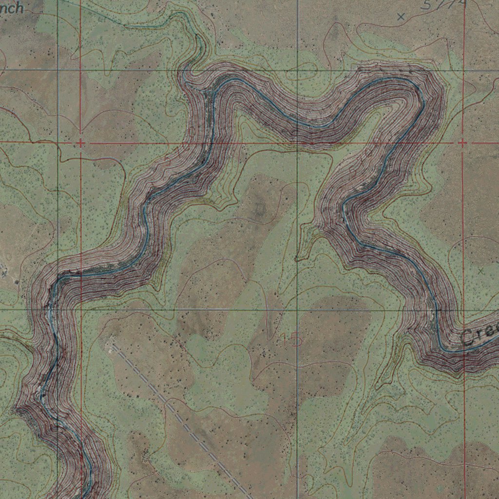 AZ-PUMP RANCH TANK: GeoChange 1980-2010 Map by Western Michigan ...
