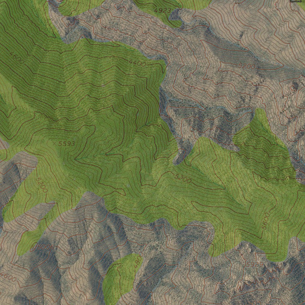AZ-TABLE MOUNTAIN: GeoChange 1965-2010 Map by Western Michigan ...