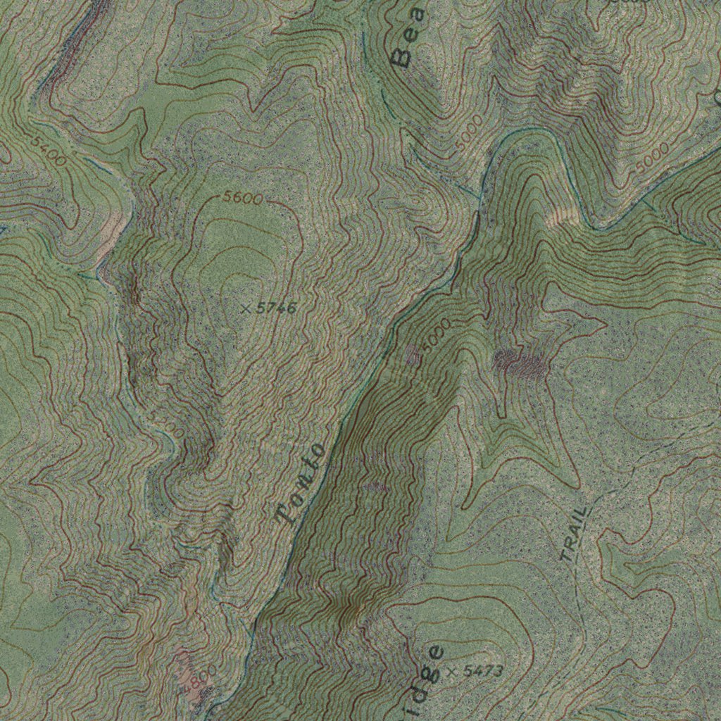 AZ-PROMONTORY BUTTE: GeoChange 1965-2010 Map by Western Michigan ...
