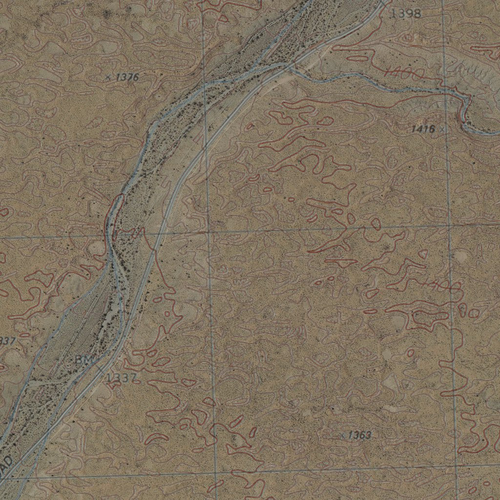 AZ-POWERLINE WELL: GeoChange 1964-2010 Map by Western Michigan ...
