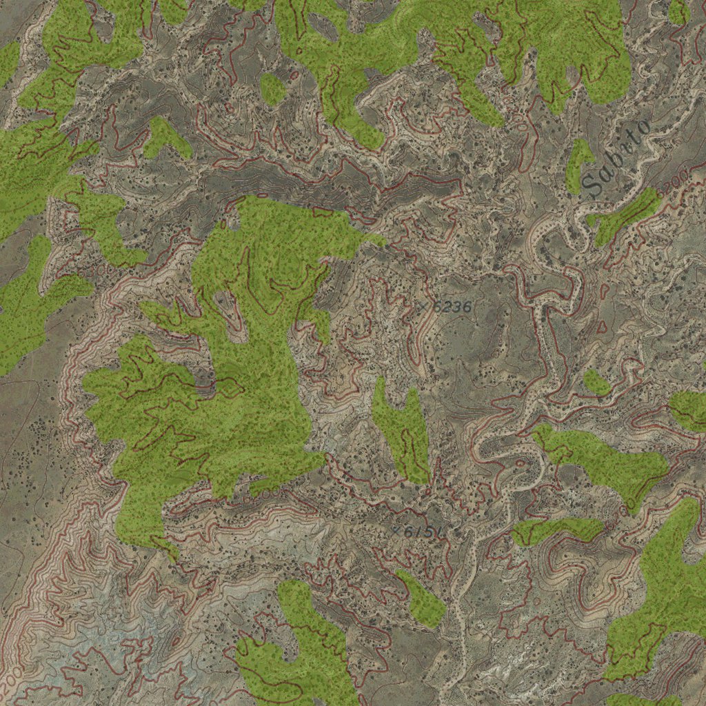 AZ-BOGGY LAKE WELL: GeoChange 1971-2010 Map by Western Michigan ...