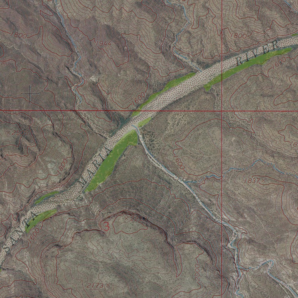 AZ-ARRASTRA MOUNTAIN SE: GeoChange 1966-2010 Map by Western Michigan ...