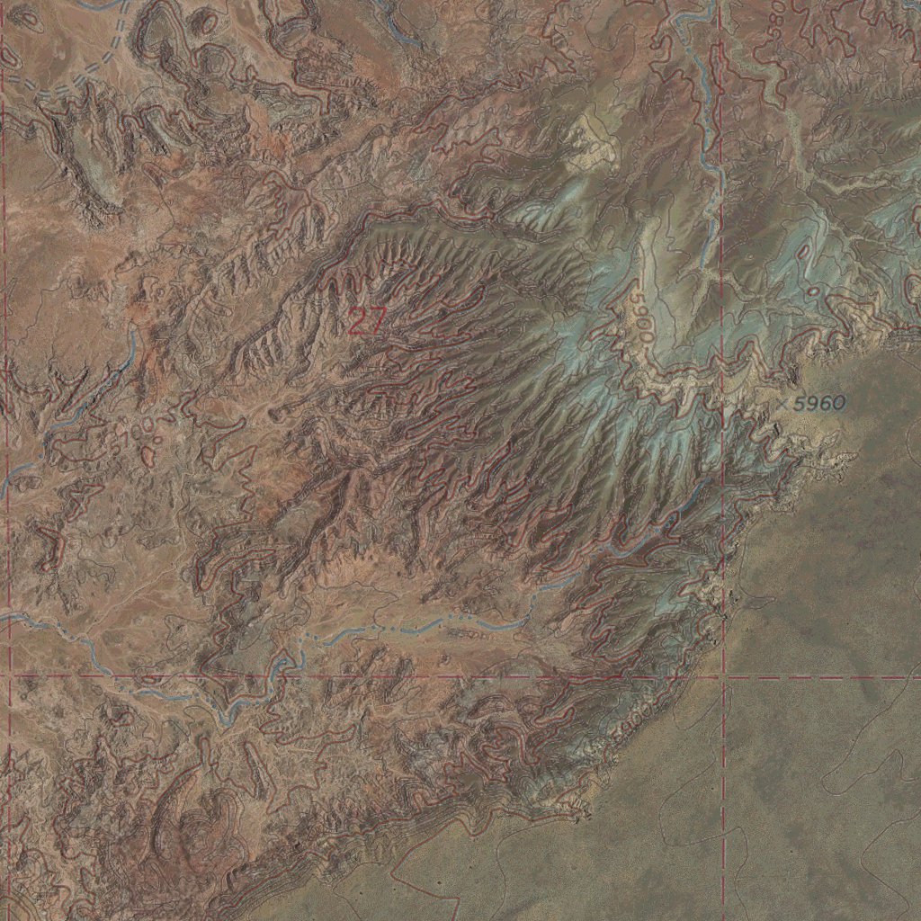 AZ-NAVAJO SOUTH: GeoChange 1969-2010 Map by Western Michigan University ...
