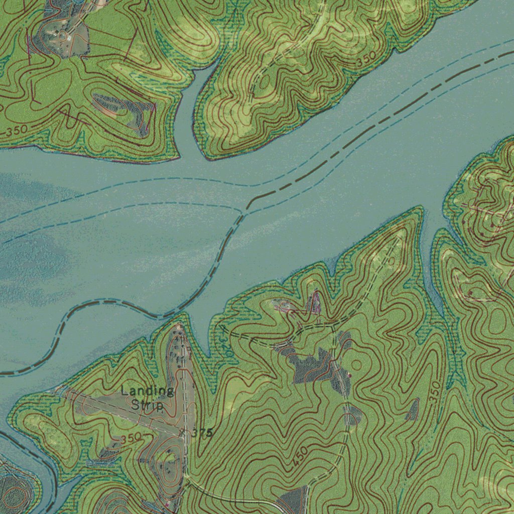 VA-BUFFALO SPRINGS: GeoChange 1967-2012 Map by Western Michigan ...
