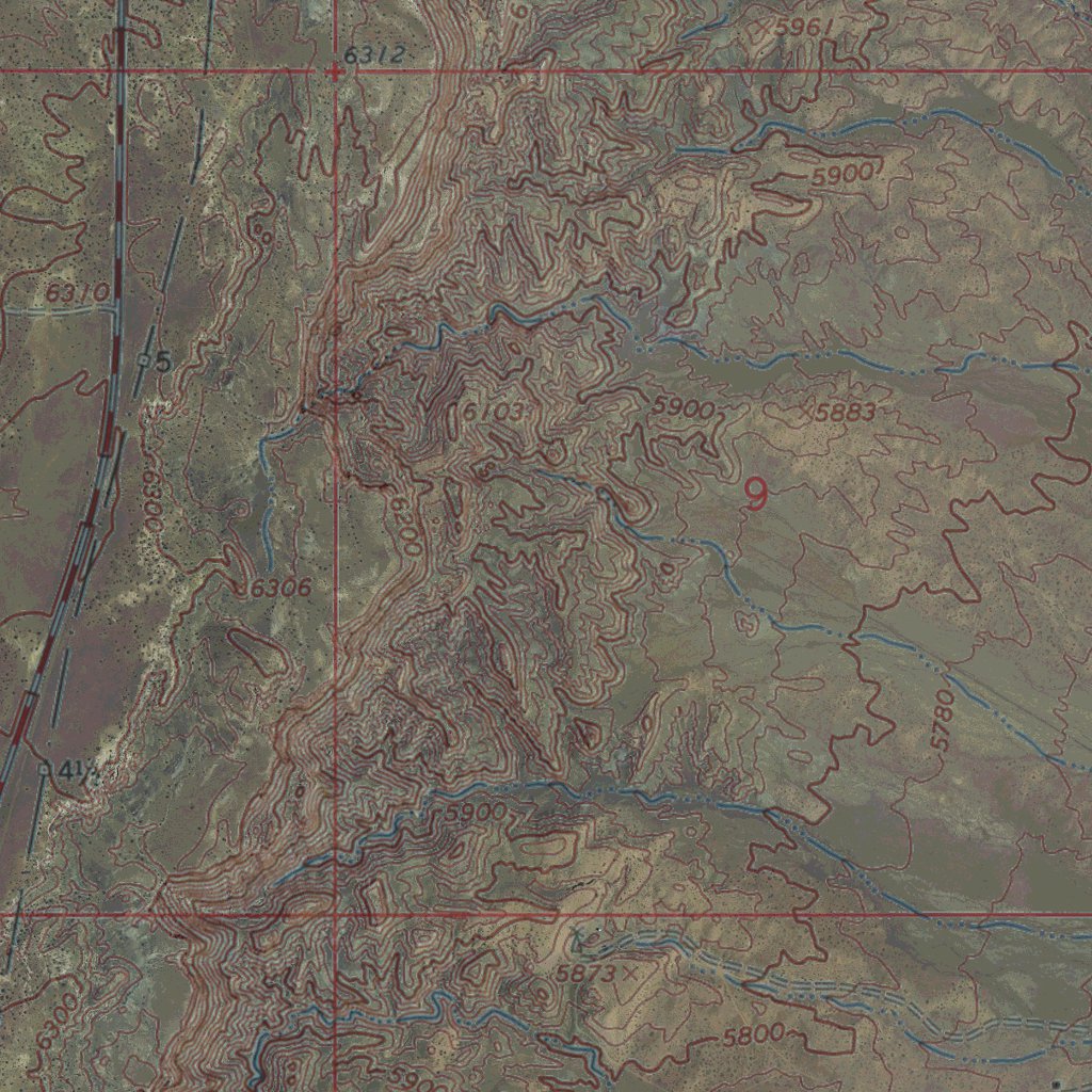 AZ-HOWELL MESA: GeoChange 1965-2010 Map by Western Michigan University ...