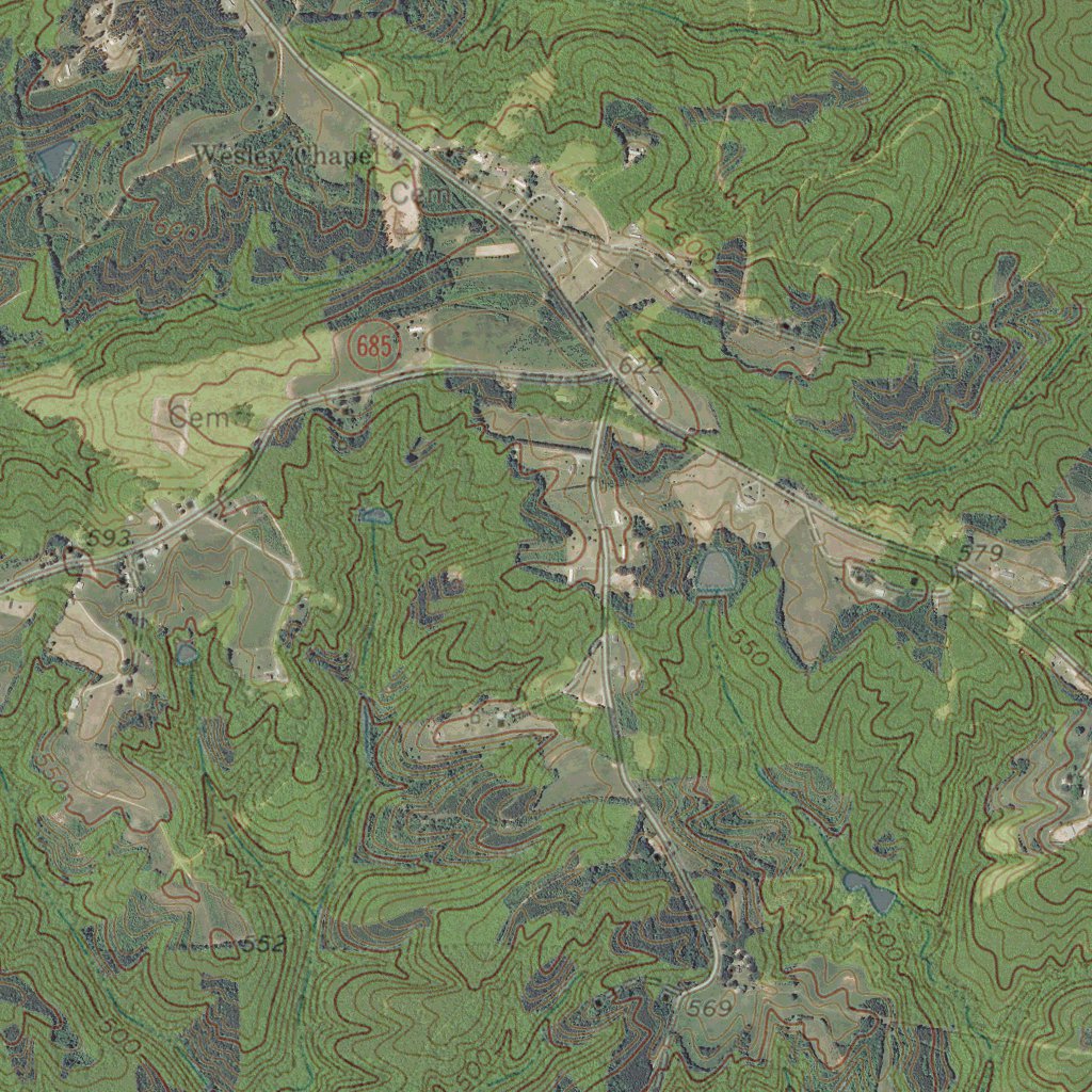 VA-OAK LEVEL: GeoChange 1967-2012 Map by Western Michigan University ...