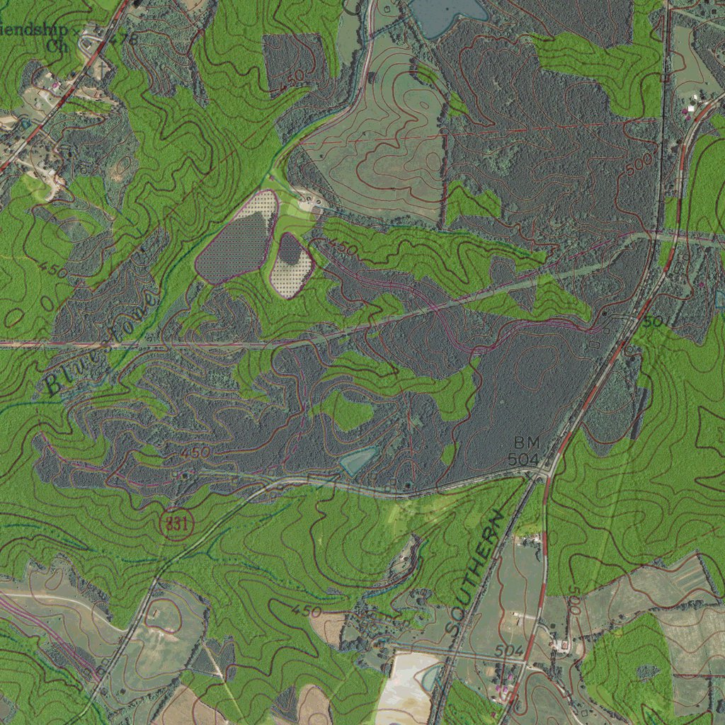 VA-CHASE CITY: GeoChange 1964-2012 Map by Western Michigan University ...