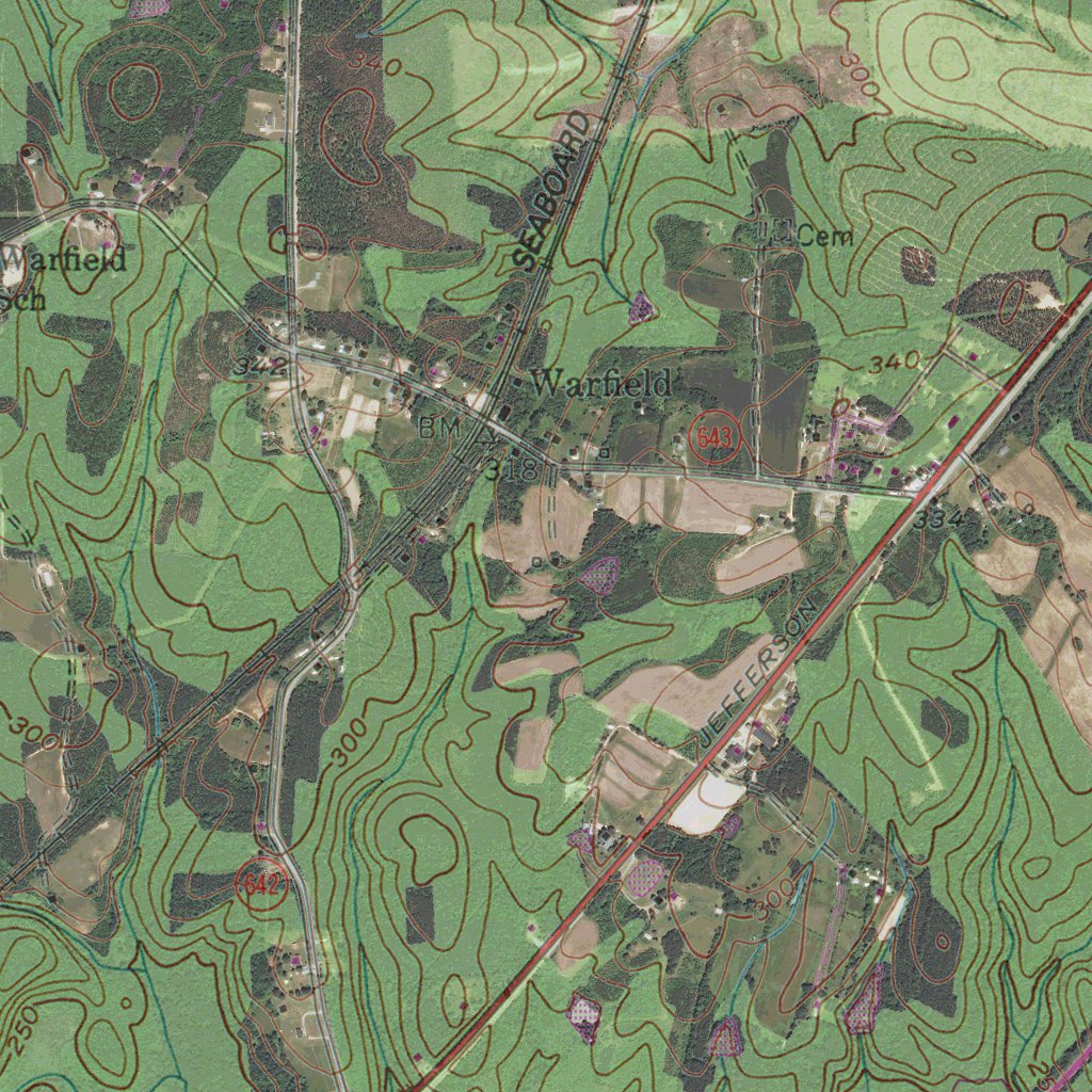 VA-WARFIELD: GeoChange 1949-2012 Map by Western Michigan University ...