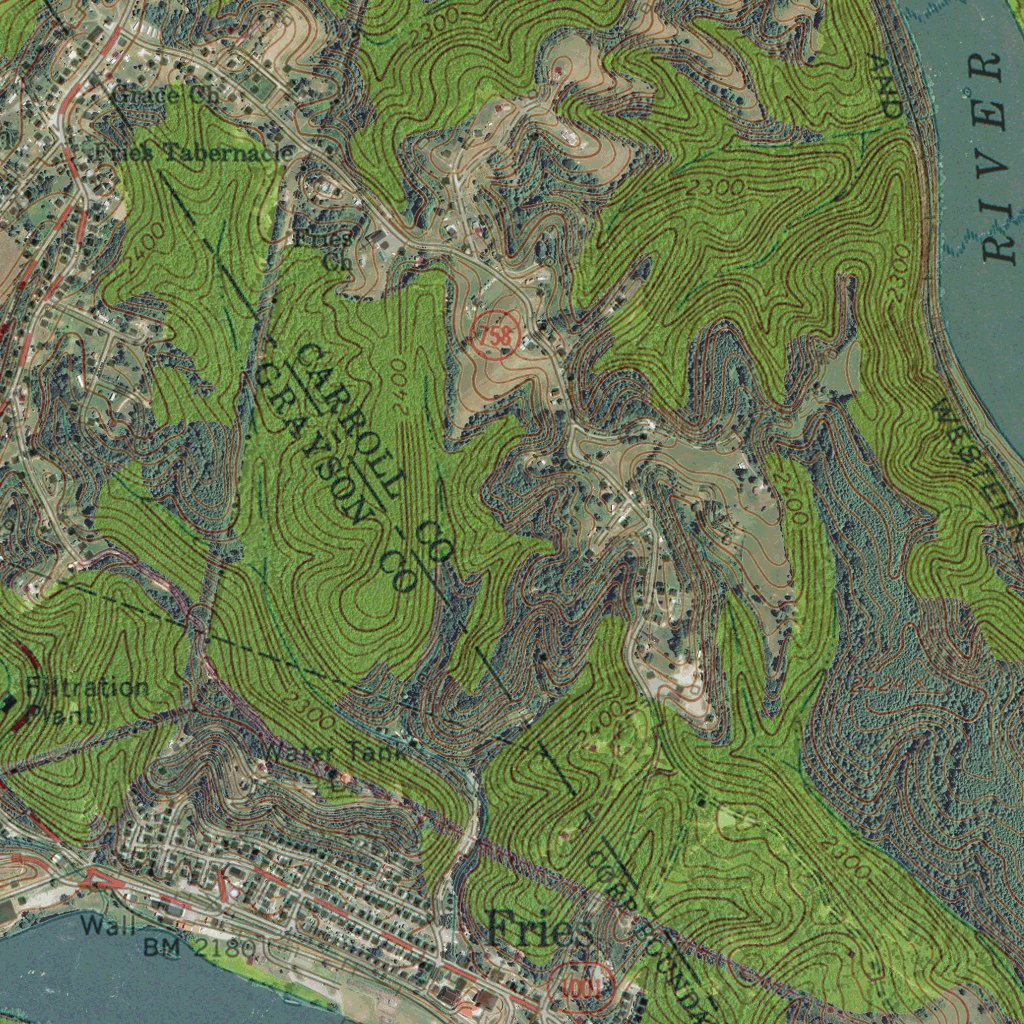 VA-GALAX: GeoChange 1963-2012 Map by Western Michigan University ...