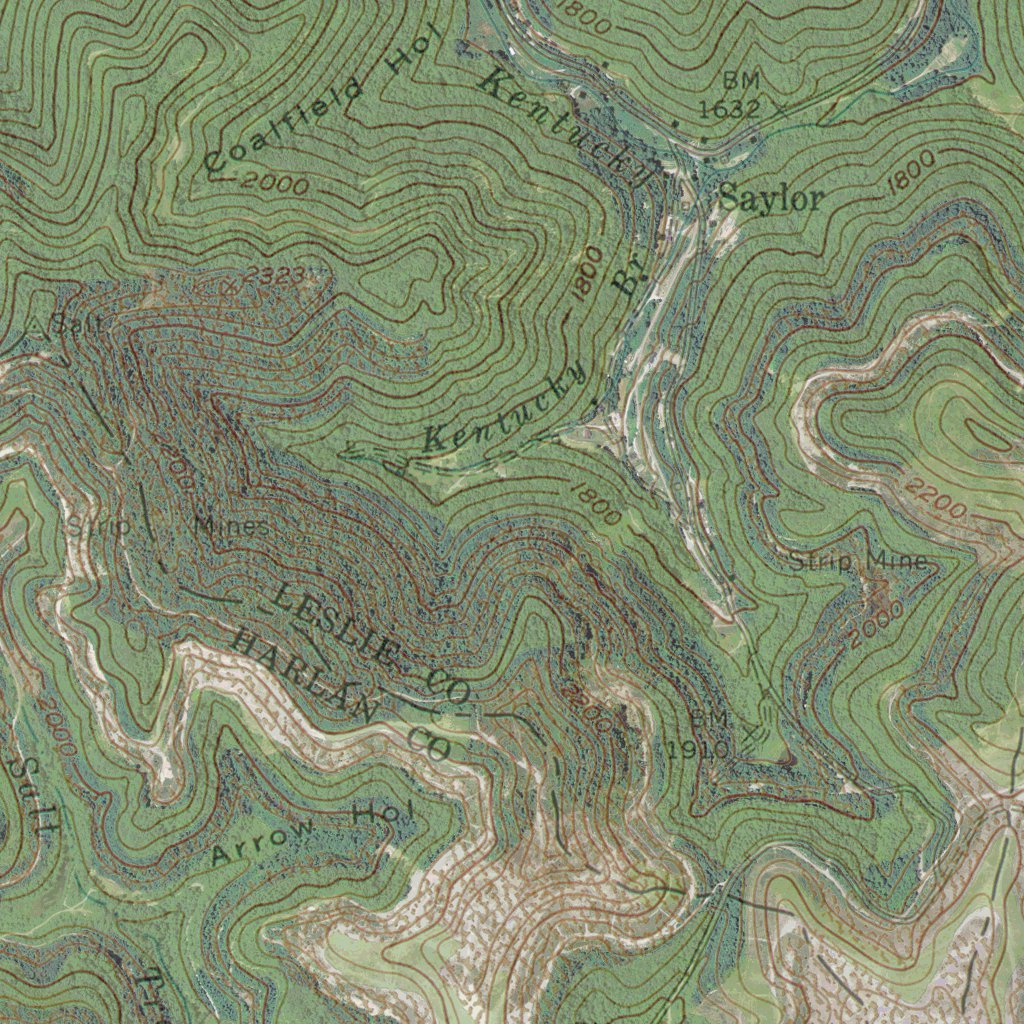 KY-HELTON: GeoChange 1952-2012 Map by Western Michigan University ...