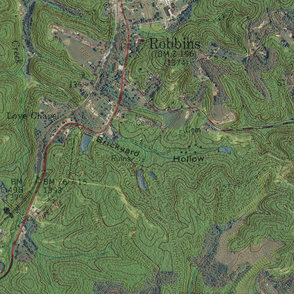 TN-ROBBINS: GeoChange 1951-2012 Map by Western Michigan University ...