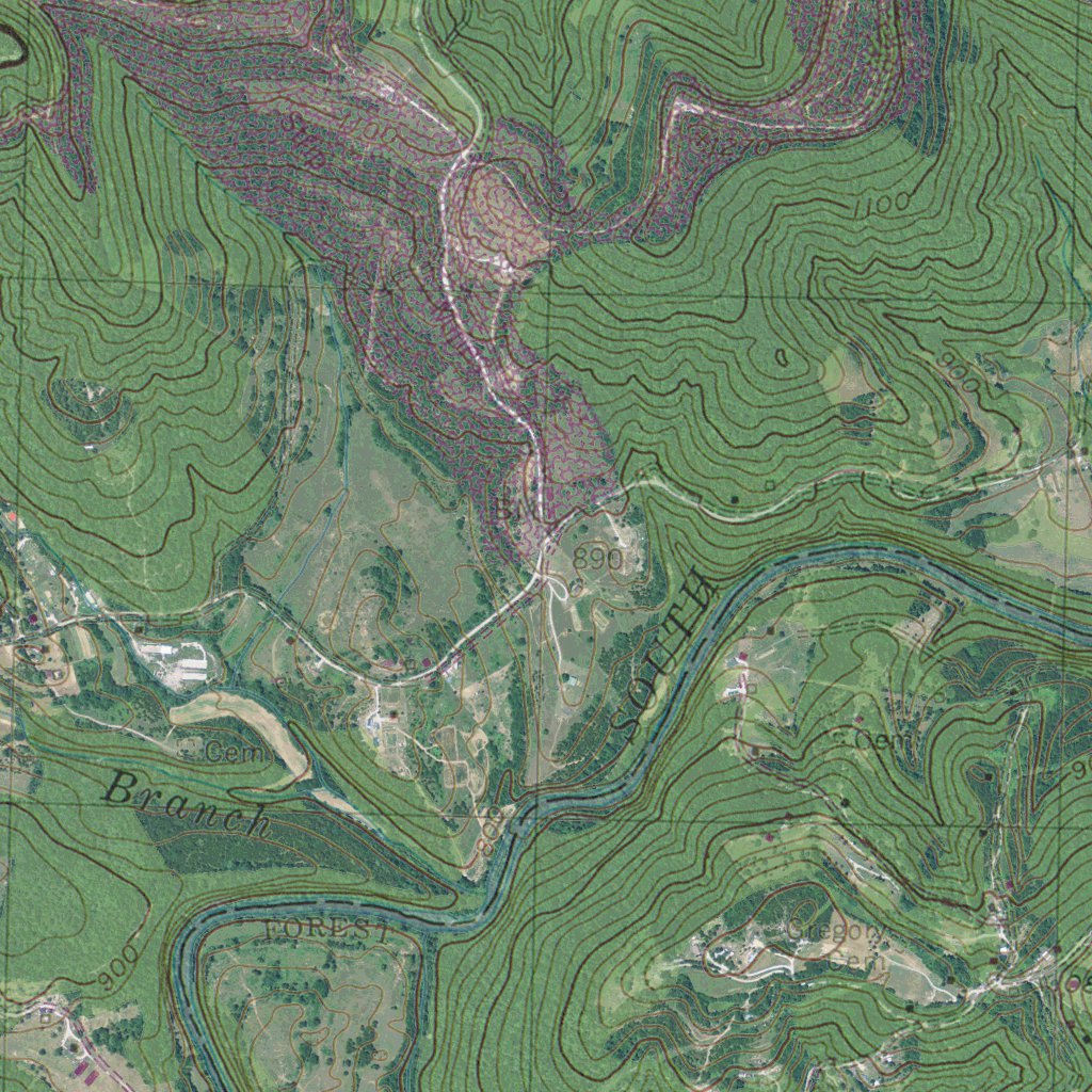 KY-COOPERSVILLE: GeoChange 1951-2012 Map by Western Michigan University ...