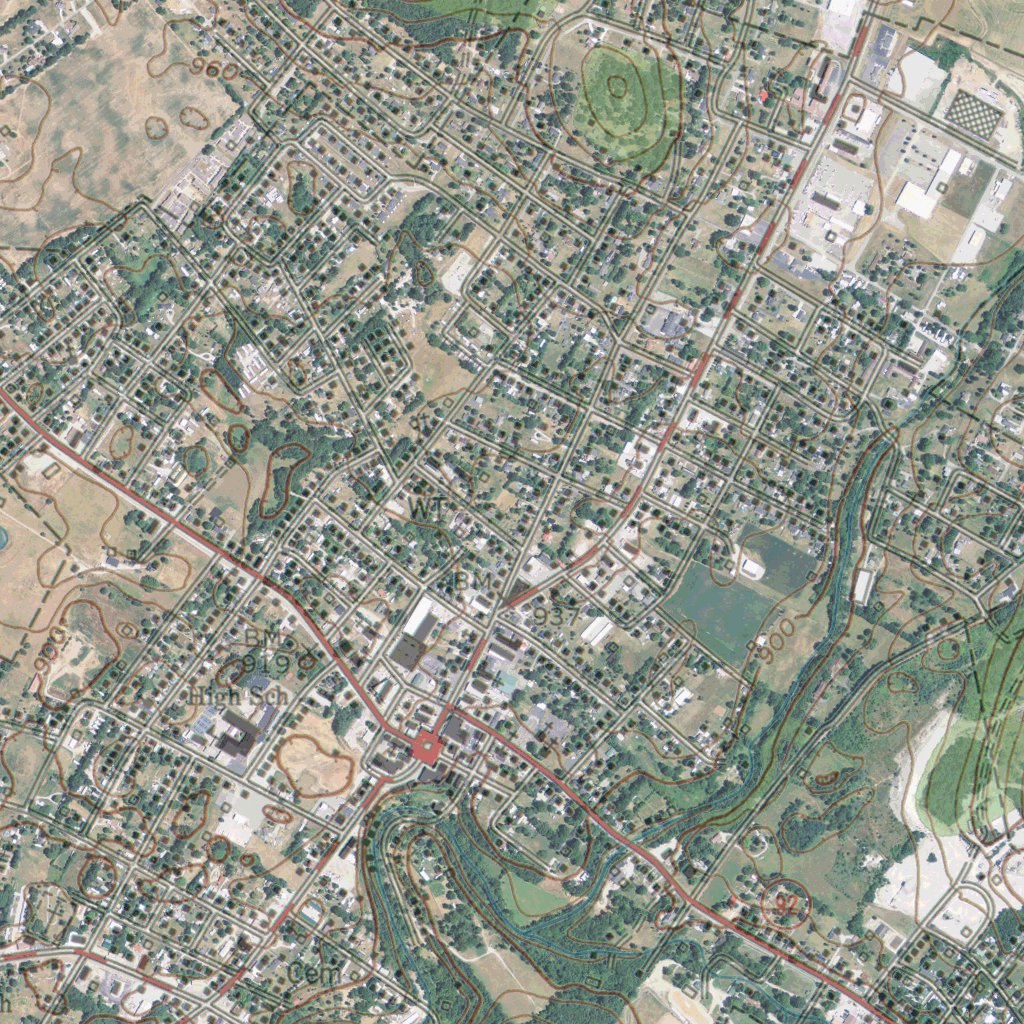 KY-MONTICELLO: GeoChange 1951-2012 Map by Western Michigan University ...