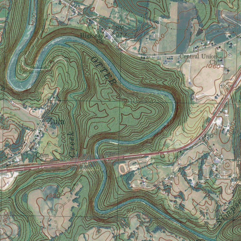 KY-PARNELL: GeoChange 1951-2012 Map by Western Michigan University ...