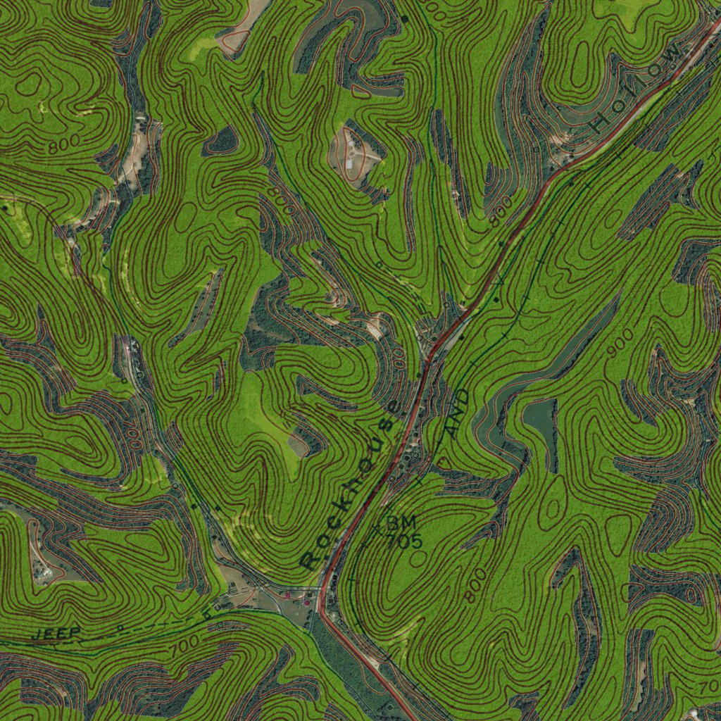 TN-TURNERS STATION: GeoChange 1954-2012 Map by Western Michigan ...