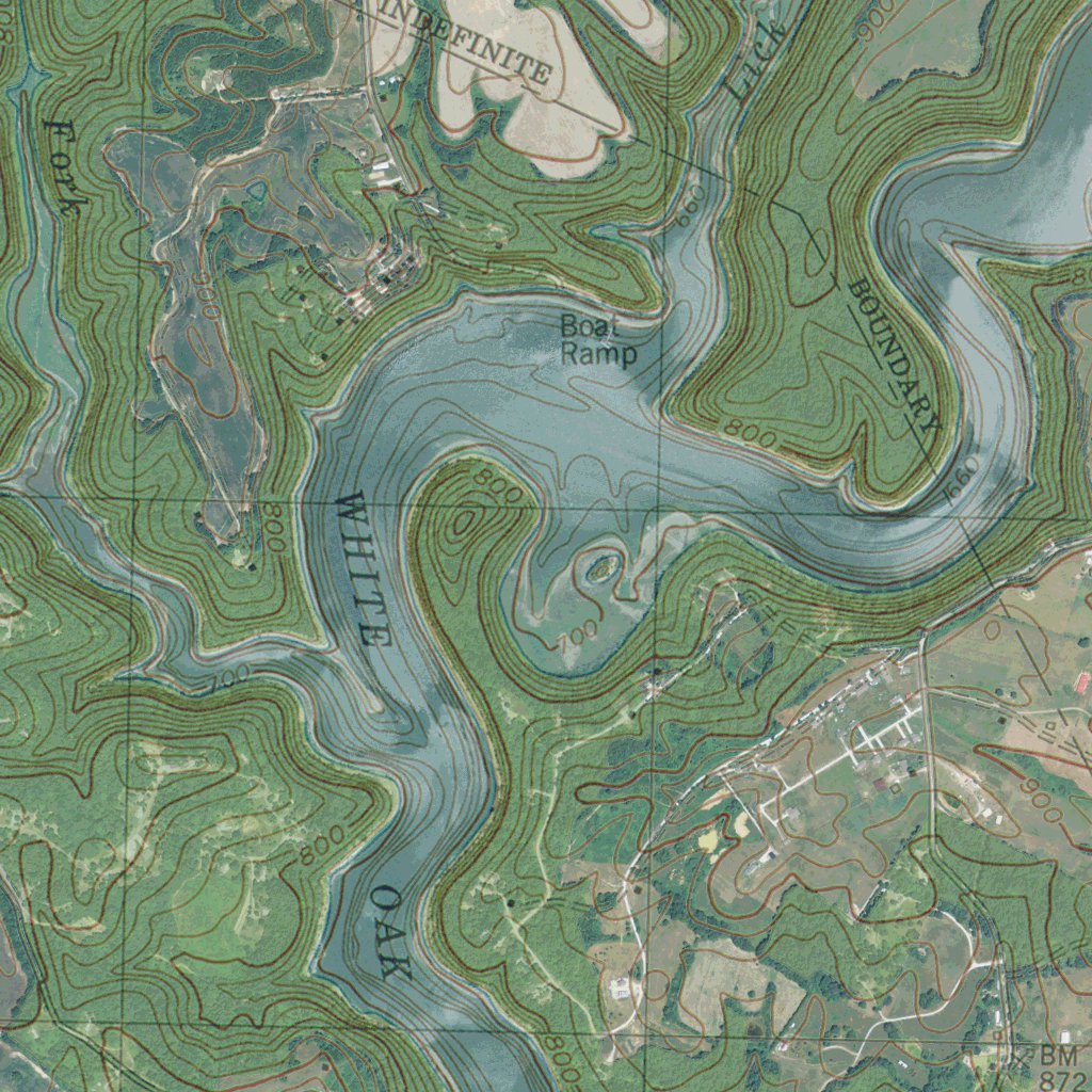 KY-MILL SPRINGS: GeoChange 1951-2012 Map by Western Michigan University ...