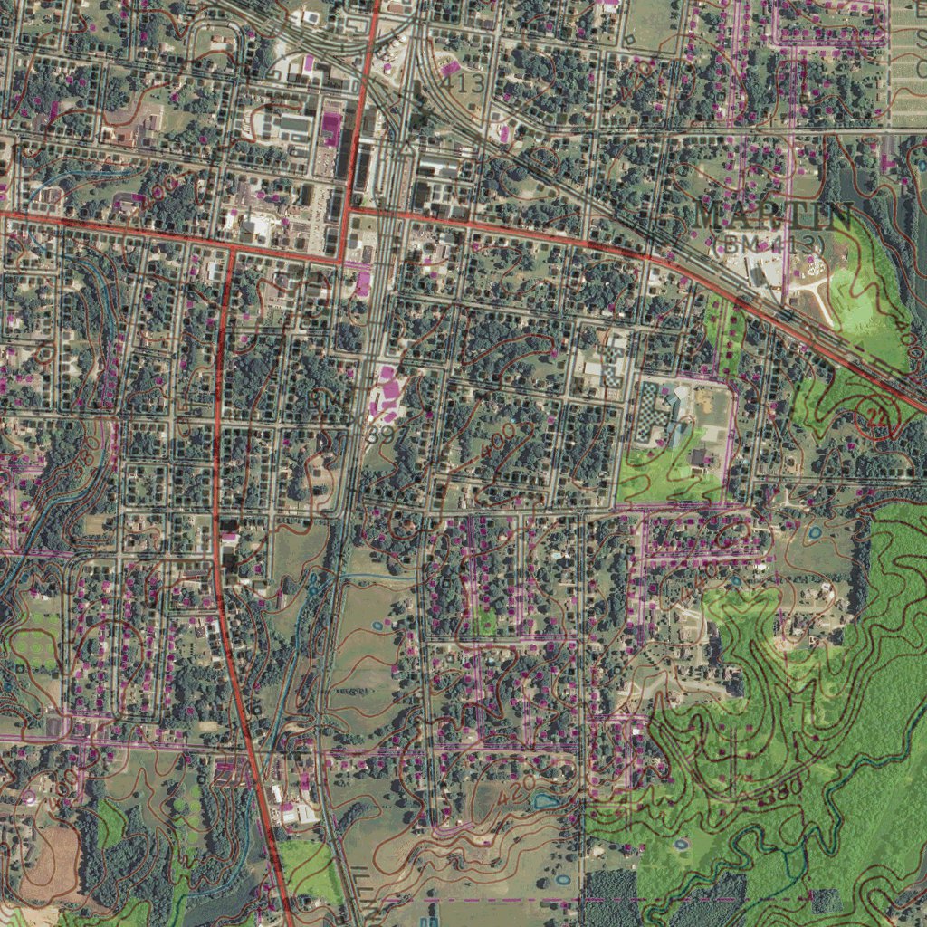 TN-MARTIN: GeoChange 1949-2012 Map by Western Michigan University ...