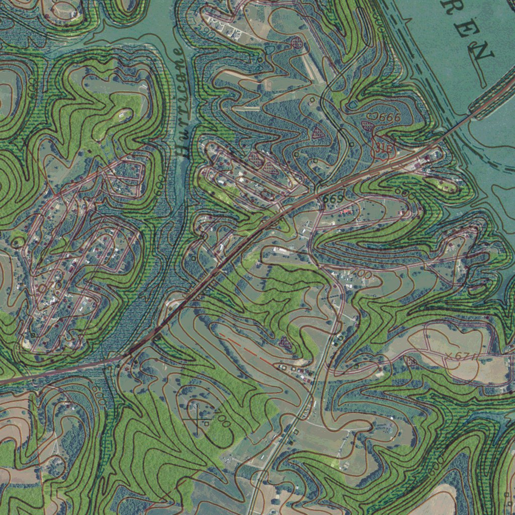 KY-AUSTIN: GeoChange 1953-2012 Map by Western Michigan University ...