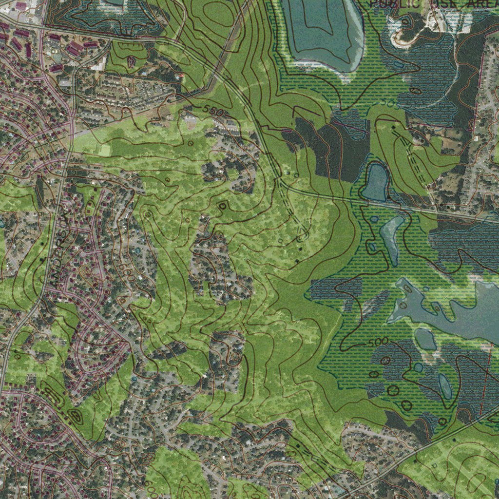 TN-LA VERGNE: GeoChange 1951-2012 Map by Western Michigan University ...