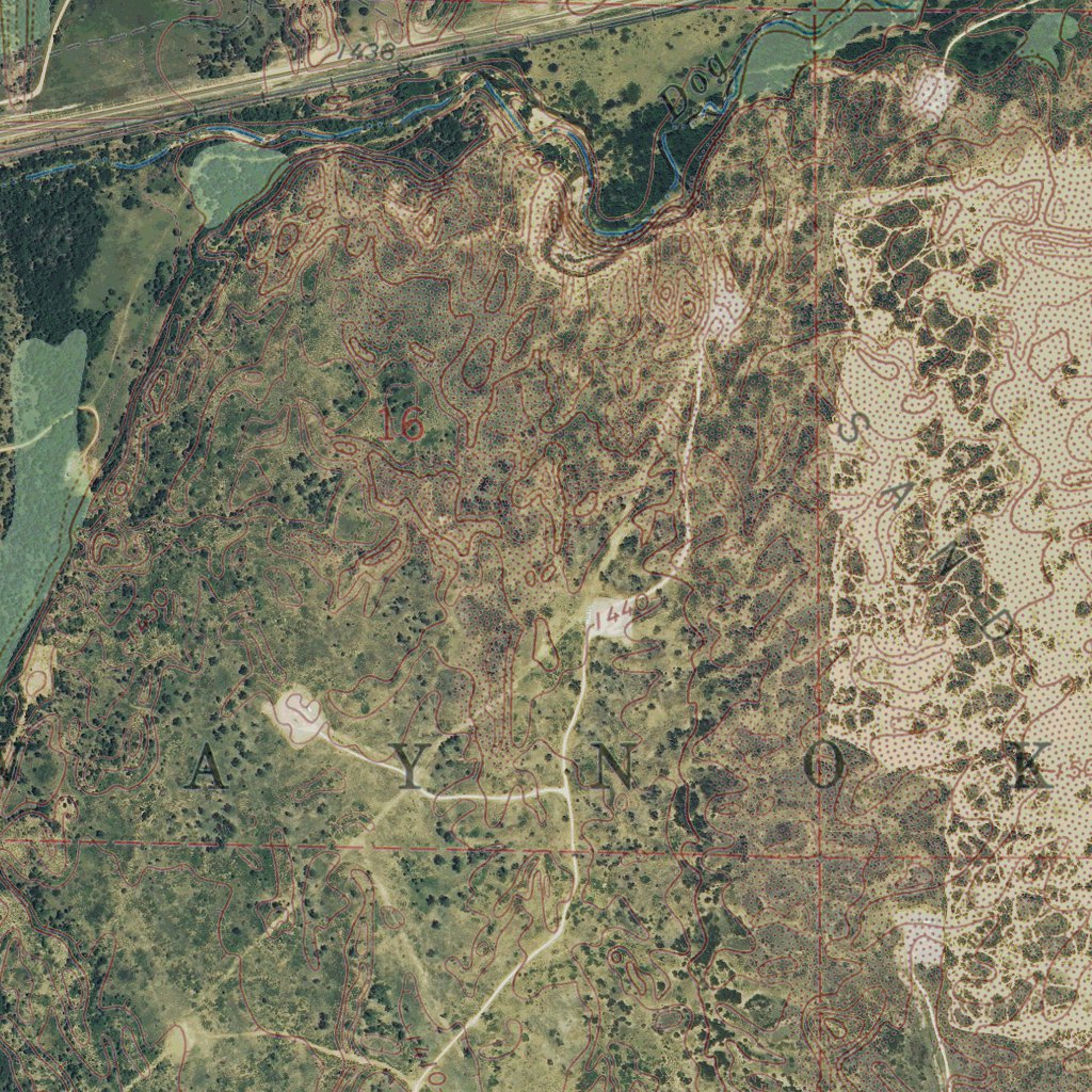 OK-WAYNOKA WEST: GeoChange 1967-2013 Map by Western Michigan University ...