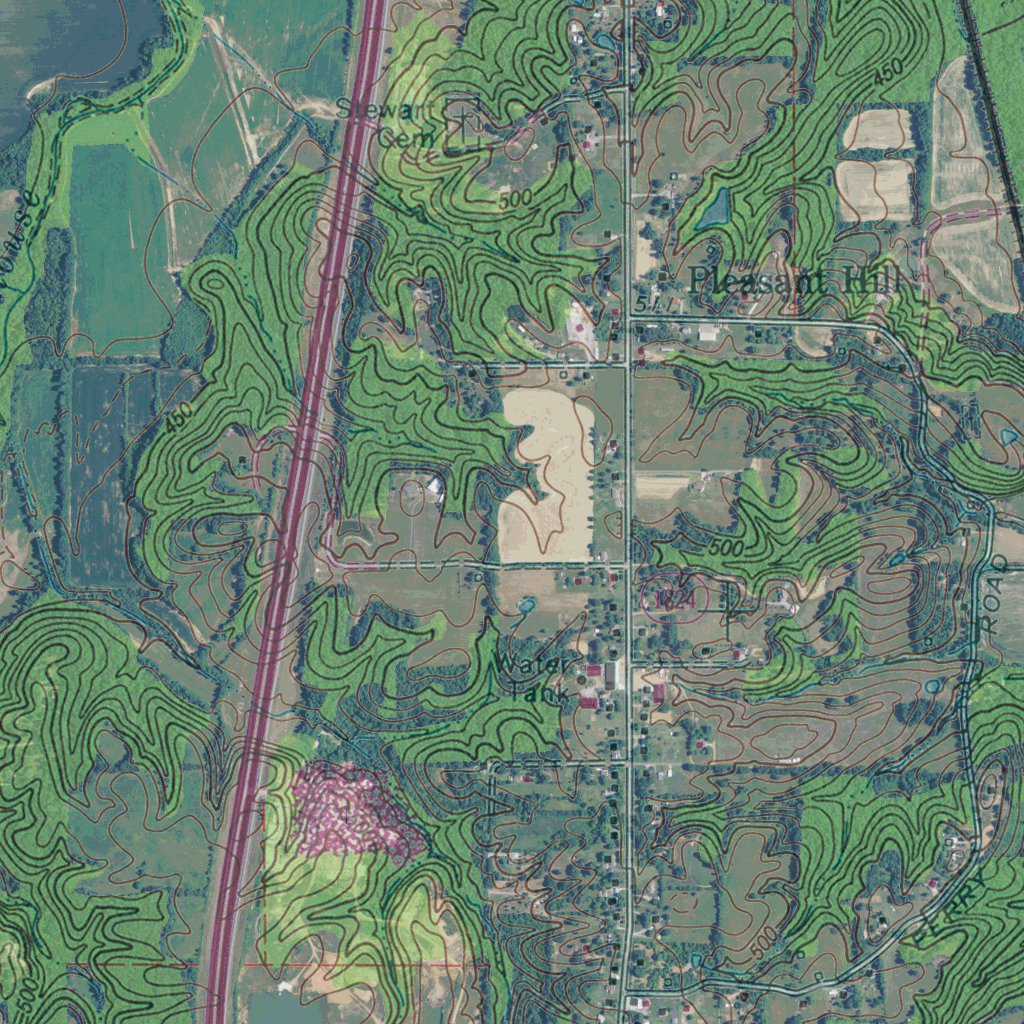 KY-DEXTER: GeoChange 1948-2012 Map by Western Michigan University ...