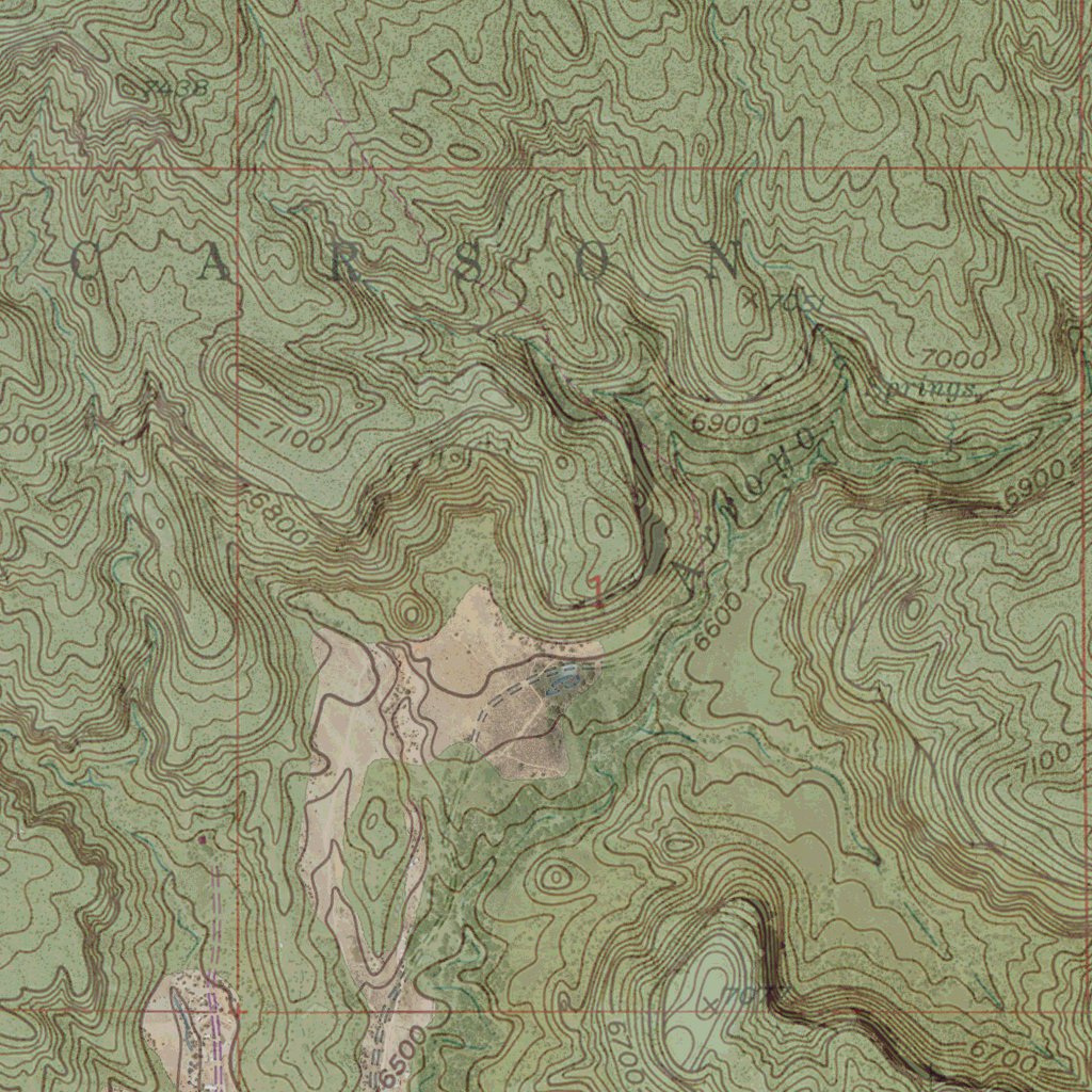 NM-GHOST RANCH: GeoChange 1951-2014 Map by Western Michigan University ...