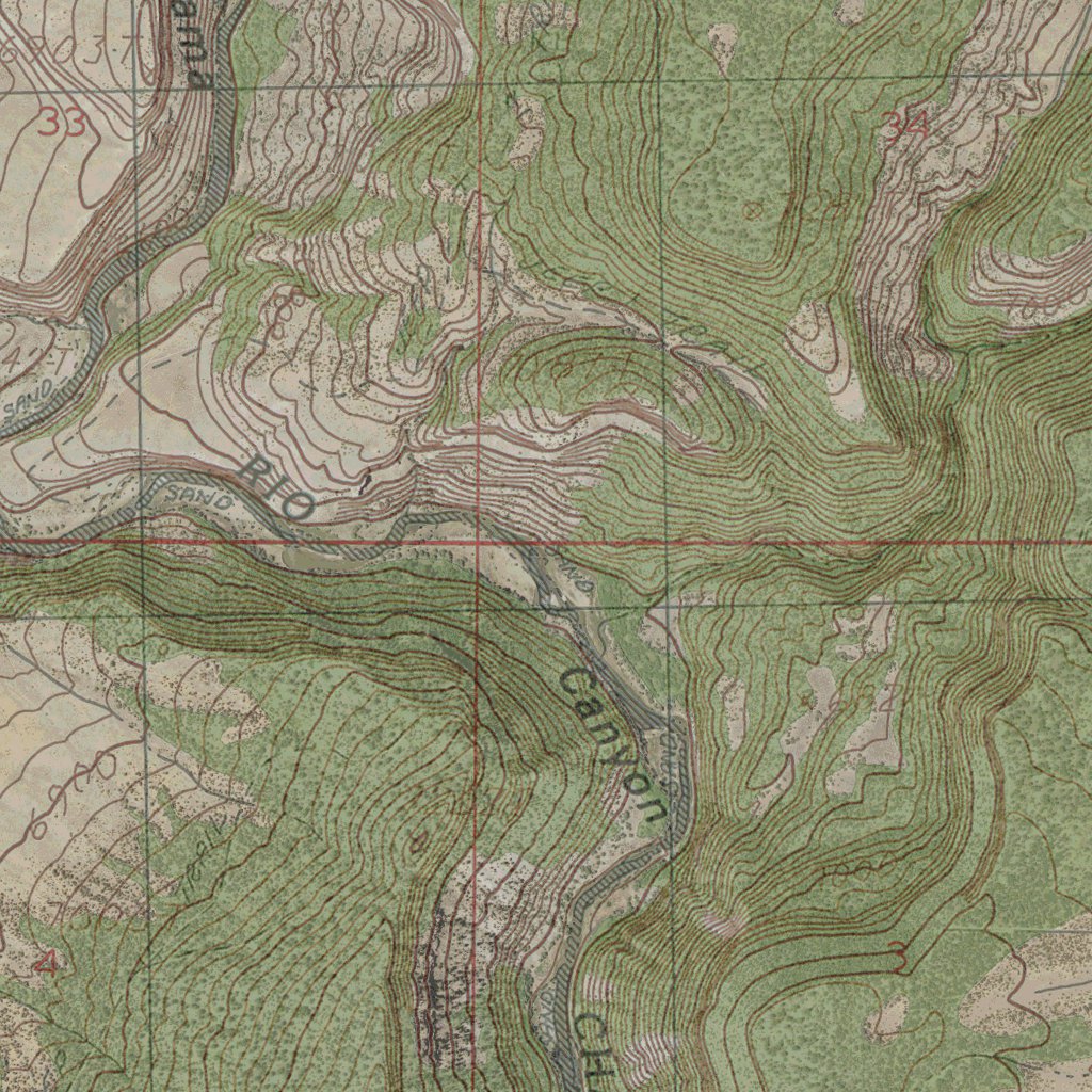 NM-EL VADO: GeoChange 1976-2014 Map by Western Michigan University ...