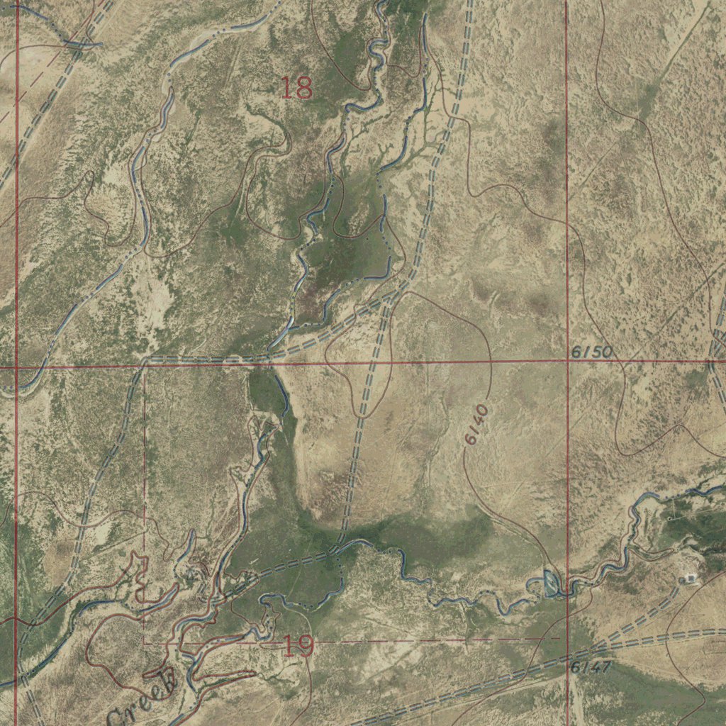 NM-SAUBLE CIRCLE DOT RANCH: GeoChange 1964-2014 Map by Western Michigan ...