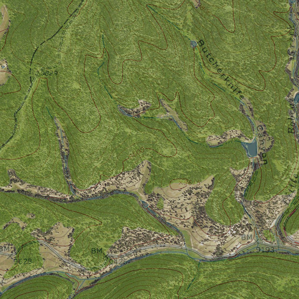 NM-RED RIVER PASS: GeoChange 1962-2014 Map by Western Michigan ...