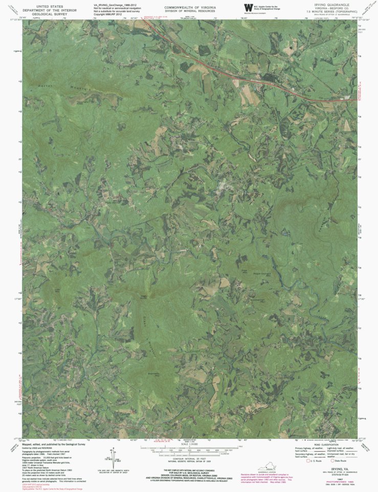 VA-IRVING: GeoChange 1966-2012 Map by Western Michigan University ...