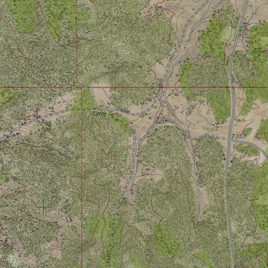 NM-CEMENT LAKE: GeoChange 1958-2014 Map by Western Michigan University ...