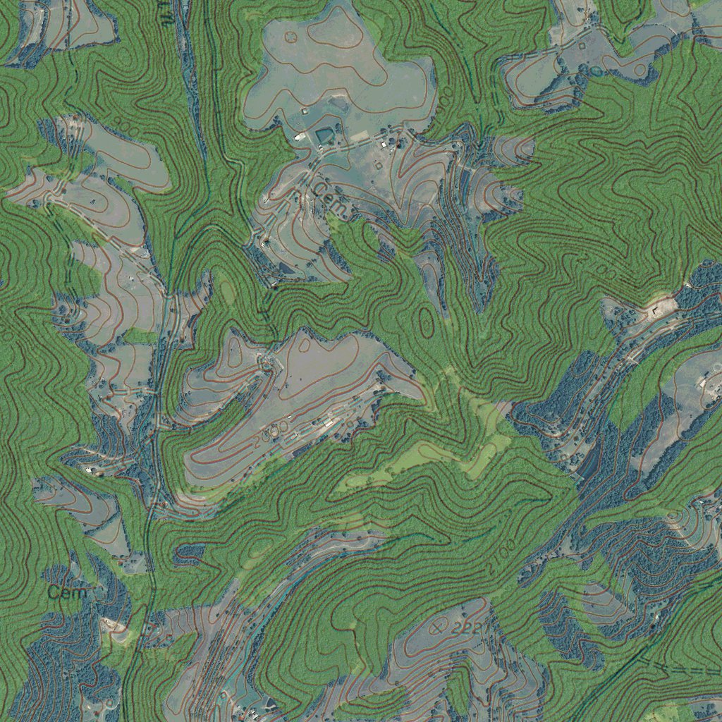 WV-GREENVILLE: GeoChange 1969-2011 Map by Western Michigan University ...