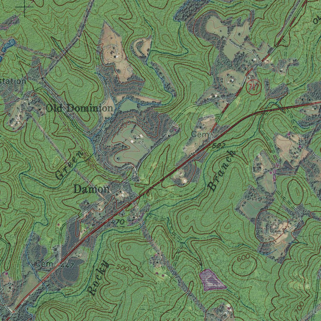 VA-SCHUYLER: GeoChange 1964-2012 Map by Western Michigan University ...