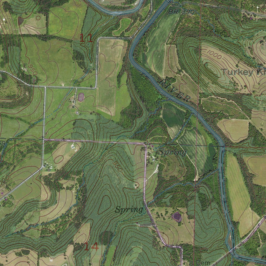 MO-ALDRICH: GeoChange 1950-2014 Map by Western Michigan University ...