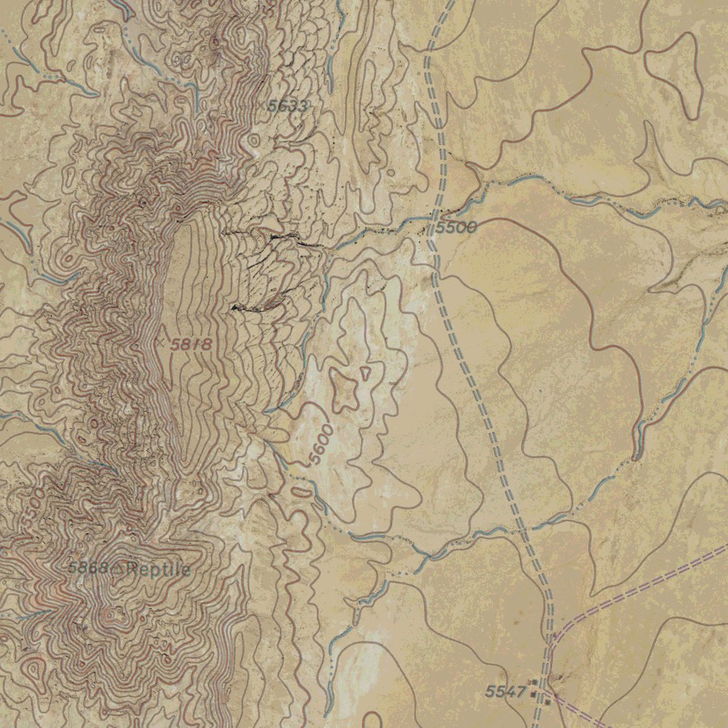 NM-TABLE MESA: GeoChange 1965-2014 Map by Western Michigan University ...