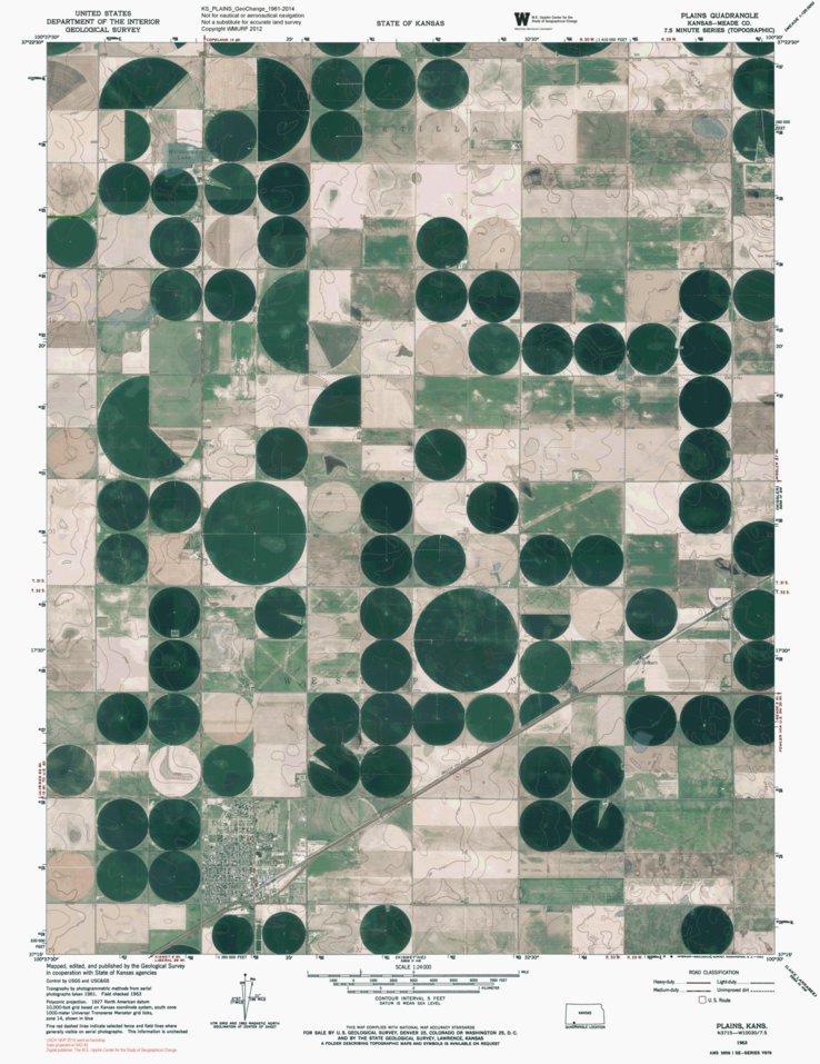 KS-PLAINS: GeoChange 1961-2014 Map by Western Michigan University ...