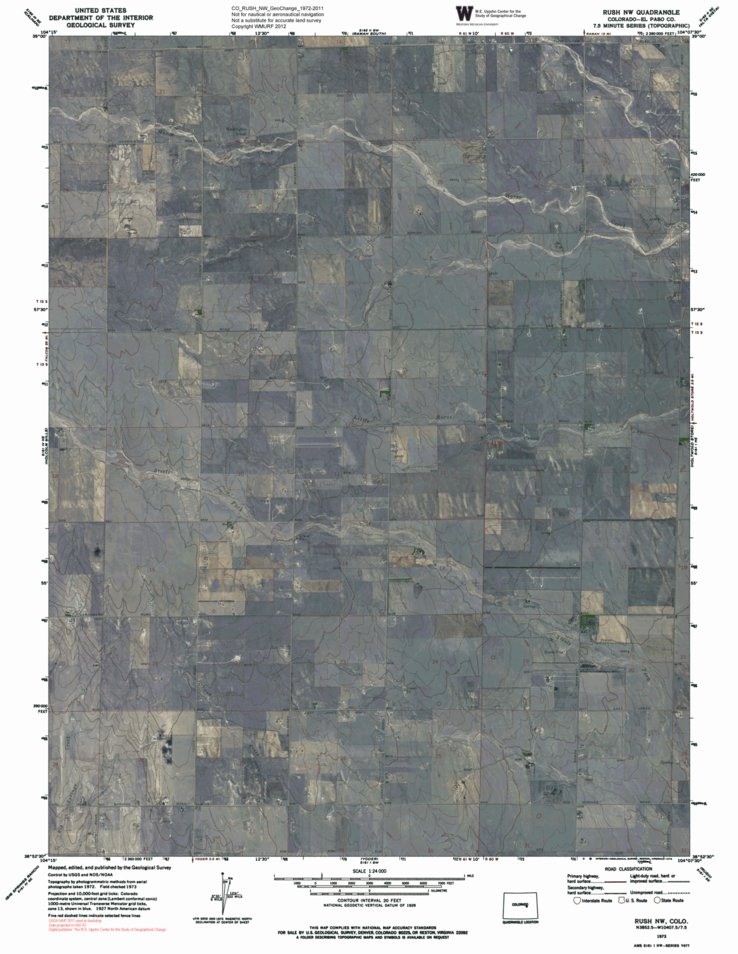 CO-RUSH NW: GeoChange 1972-2011 Map by Western Michigan University ...