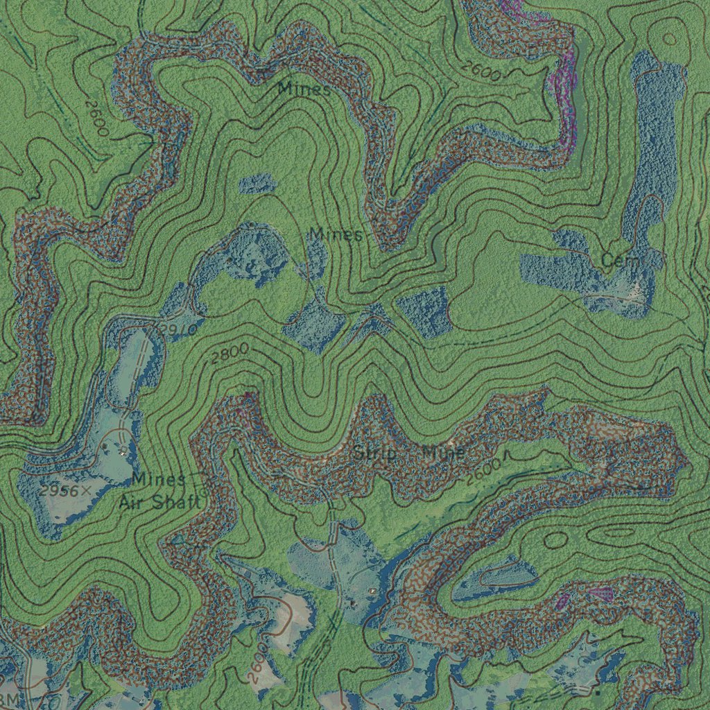 WV-DANESE: GeoChange 1969-2011 Map by Western Michigan University ...